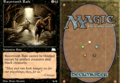 Magic the Gathering -MTG-Razortooth Rats | eBay