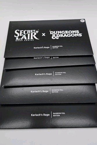 MTG Secret Lair x Dungeons & Dragons: Karlach's Rage Foil Edition - IN ...