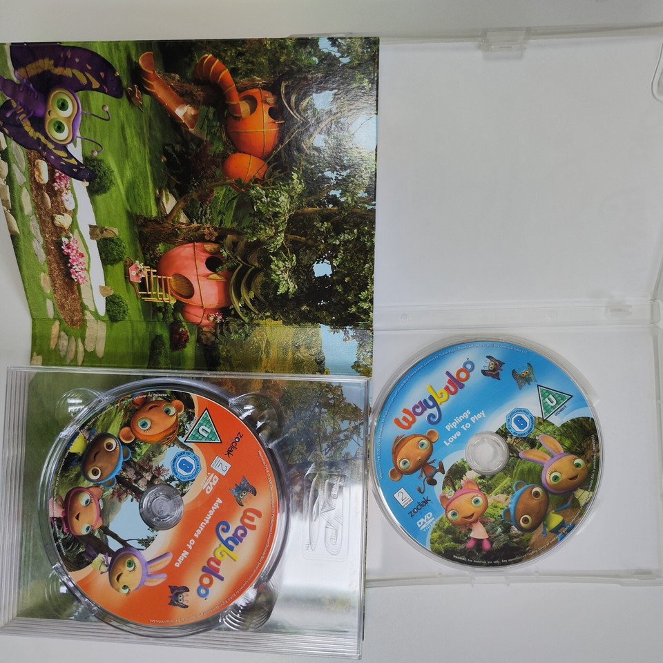 Waybuloo : 1-5 Collection ( 5 Disc DVD Boxset ) & Piplings Love to play ...