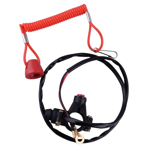 Outboard Boat Engine Motor Urgent Kill Stop Switch & Safe Tether Cord ...