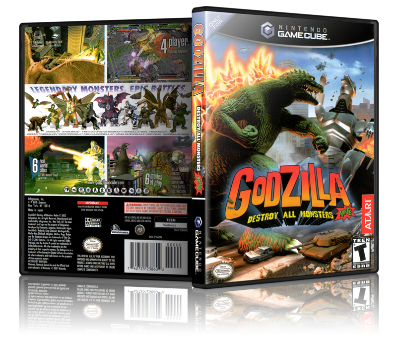 Replacement GameCube Covers W/ EU STYLE Cases Titles #-L !!NO GAMES ...