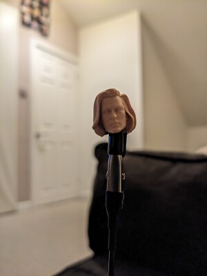 Custom 1/18 X Files Scully head sculpt for 4" action figure | eBay UK