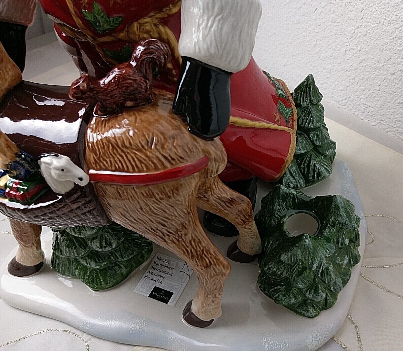 Villeroy & Boch Christmas Toys Memory Santa mit Hirsch NEU OVP V&B mehr ...