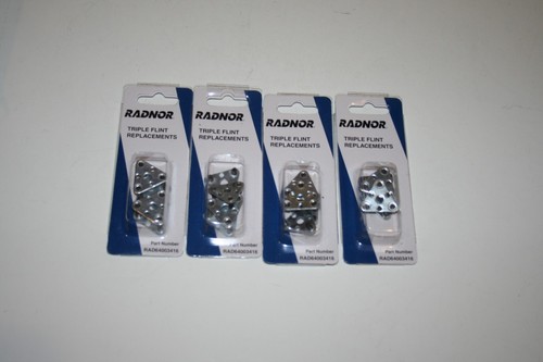Triple Flint Replacement Striker Flints-4PK REPLACEMENT FLINT 4 Packs ...