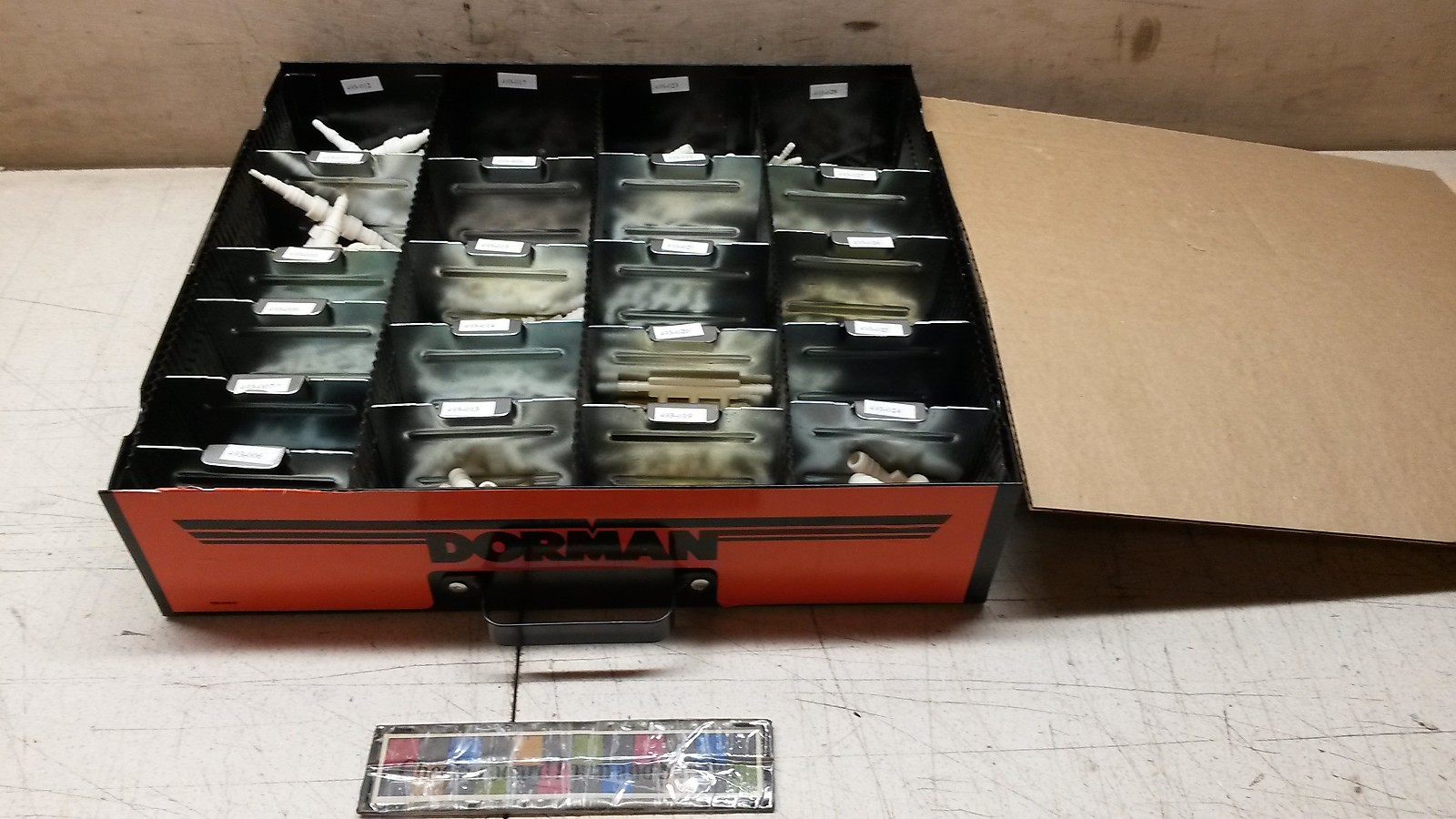 NOS Dorman Tee Assortment w/ Metal Drawer 005-493 4730011841083 | eBay