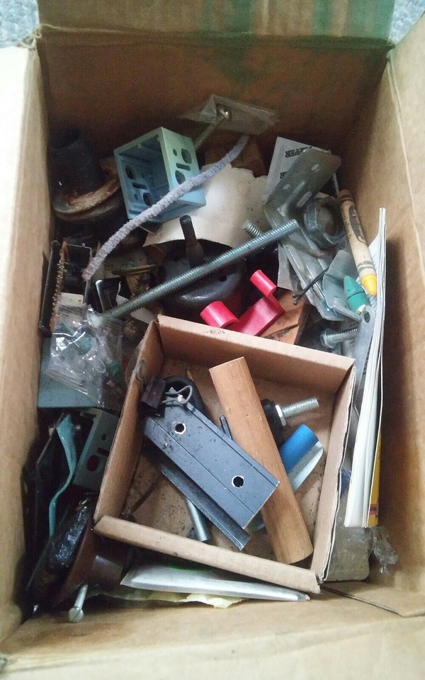 000 Junk Drawer Lot Screws Hardware Tools Parts Nuts Bolts Handyman ...