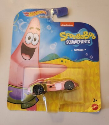 Patrick, Hot Wheels SpongeBob SquarePants Character Car New In Box Ages ...
