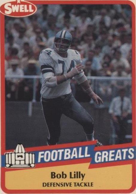 1989 Swell Football Greats - Bob Lilly #109 for sale online | eBay