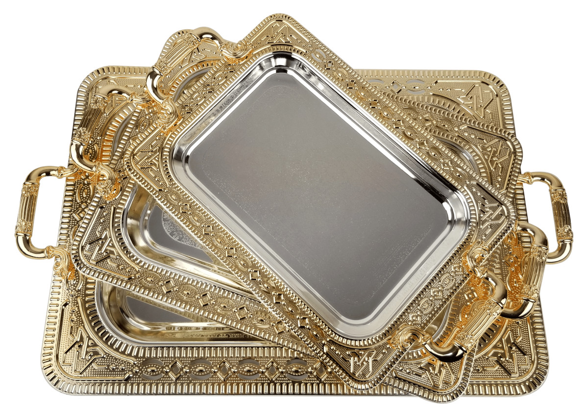 Stainless Steel Serving Tray