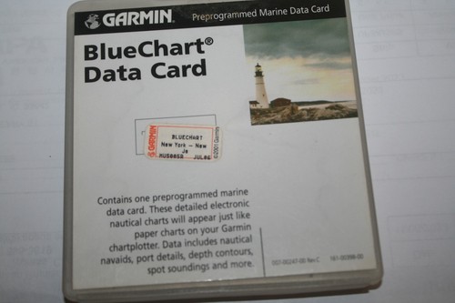 Garmin MUS005R Bluechart Marine Chartplotter Chip New York to New ...