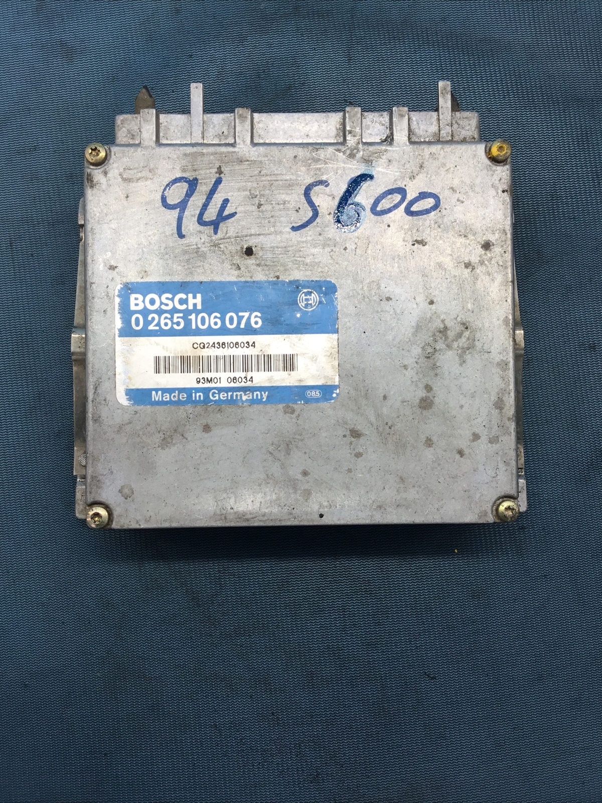 Mercedes W140 S600 V12 BOSCH under hood ASR ECU Genuine OE 1 Computer ...