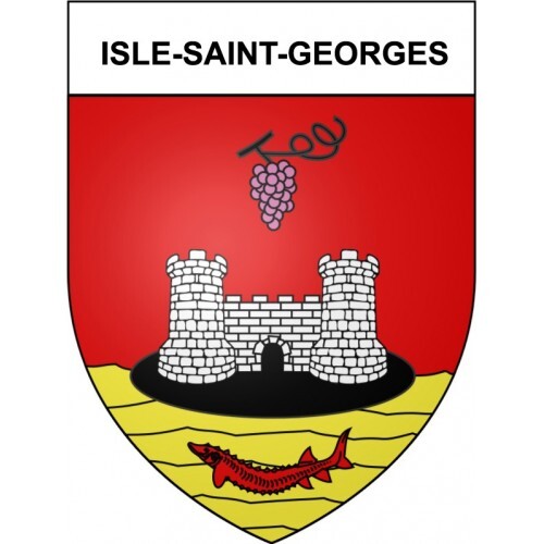 Isle-Saint-Georges 33 ville Stickers blason autocollant adhésif | eBay