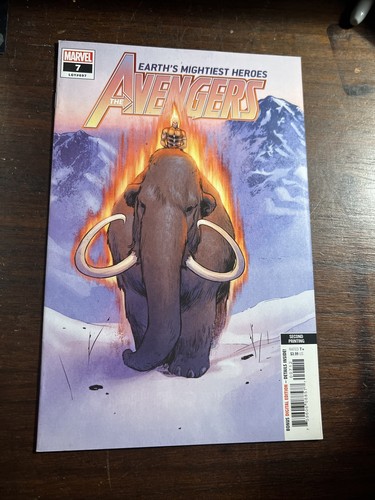 Avengers #7 Pichelli 2nd Print Origin Ghost Rider 1,000,000 BC Marvel ...