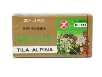 MILVUS ALPINE LINDEN TEA, TILA ALPINA 20 BAGS. | eBay