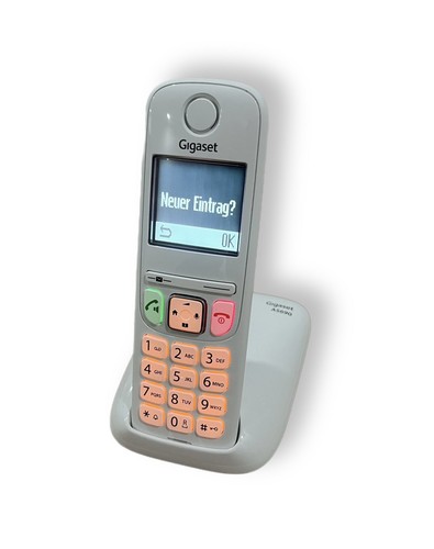 Telefon Schnurlostelefon Gigaset AS690 weiß mit Anrufschutz ...