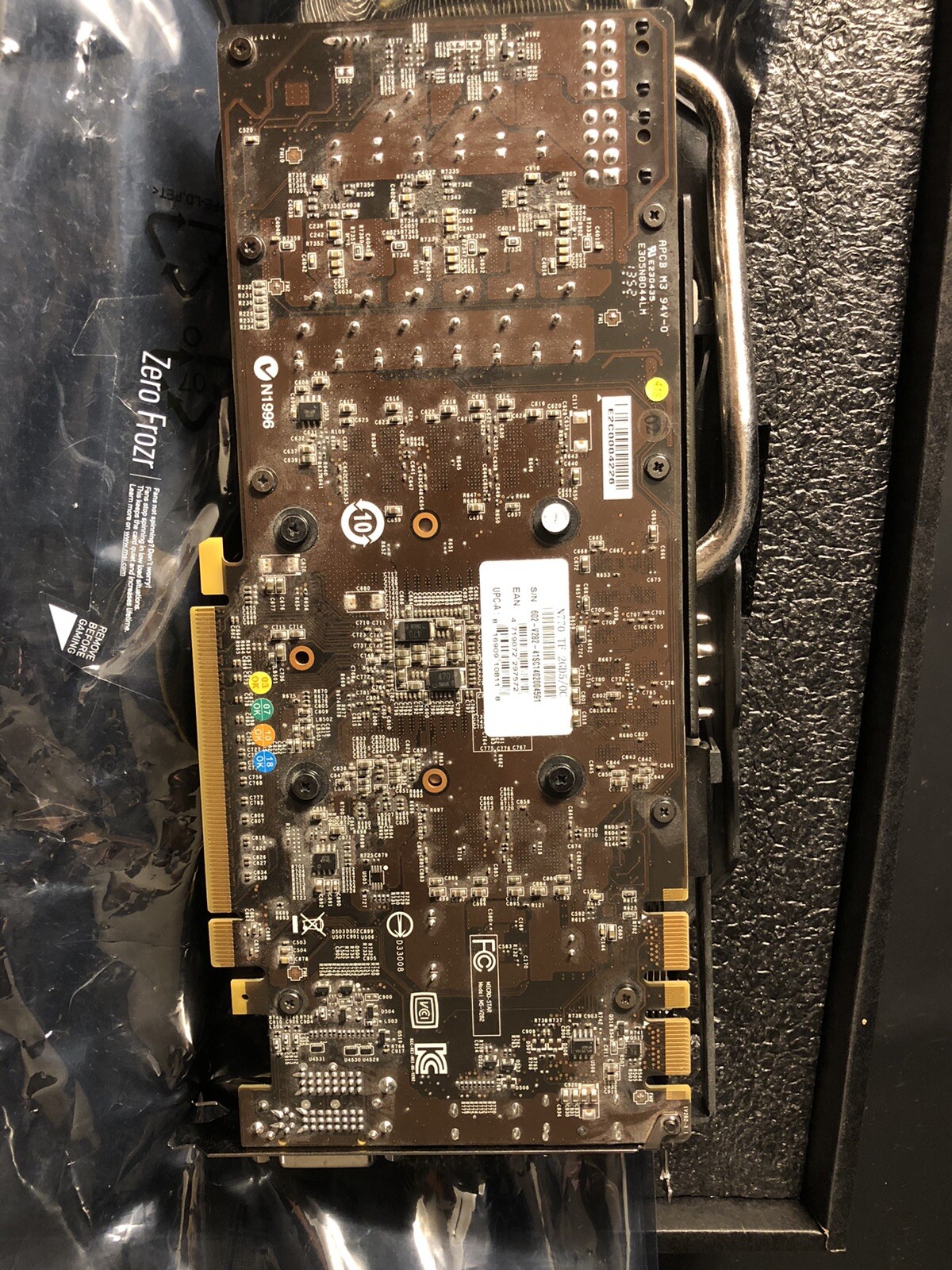 MSI Gaming N770 TF 2GD5/OC GeForce GTX 770 2GB 256-Bit GDDR5 PCI ...