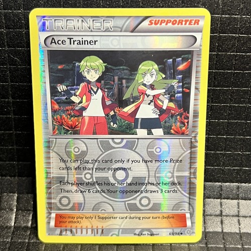 Ace Trainer #69/98 XY Ancient Origins Reverse Holo Uncommon Pokemon ...