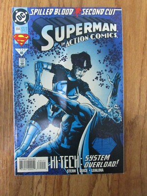 COMIC BOOK - DC COMICS - SUPERMAN IN ACTION COMICS NO 694 DEC 1993 | eBay
