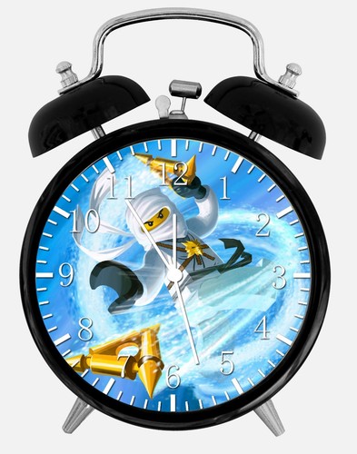 Lego Ninjago Alarm Desk Clock 3.75" Home or Office Decor X59 Nice For ...