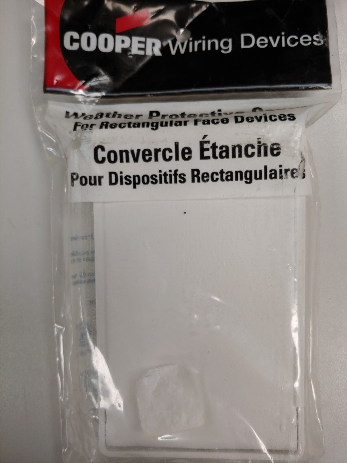 Cooper Wiring S2966w-sp Vertical Weatherproof GFCI Cover White for sale ...