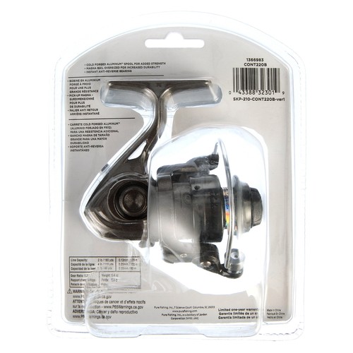 Shakespeare Contender Spinning Fishing Reel Left/right Convertible ...