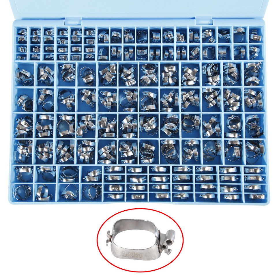 Orthodontic Buccal Single Double Tubes Molar Bands Roth/MBT/Separator ...