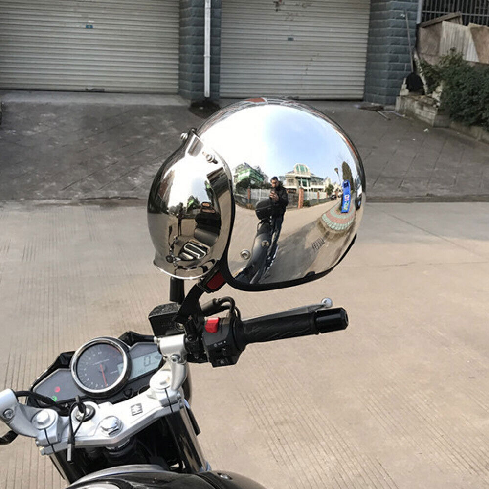 Helmet With Chrome Edge Trim