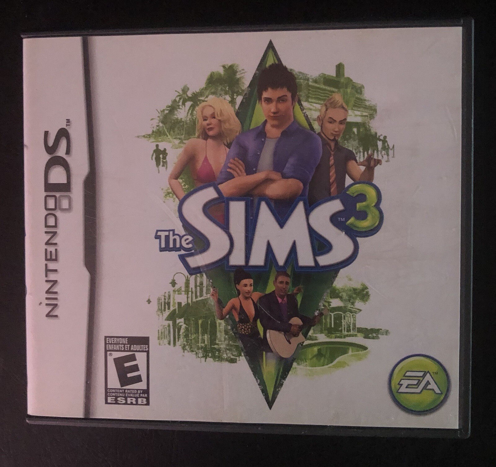 The Sims 3 (Nintendo DS, 2010) CASE, ARTWORK & MANUAL ONLY - NO GAME | eBay