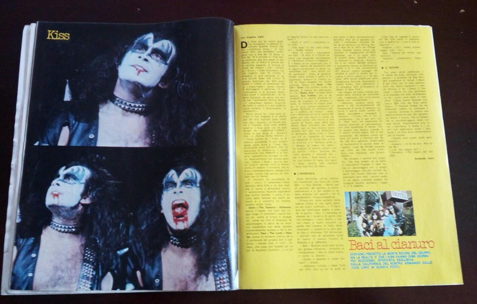 Hello 2001 No. 12 of 1976 76 Kiss - Pink Floyd - Rolling Stones ...