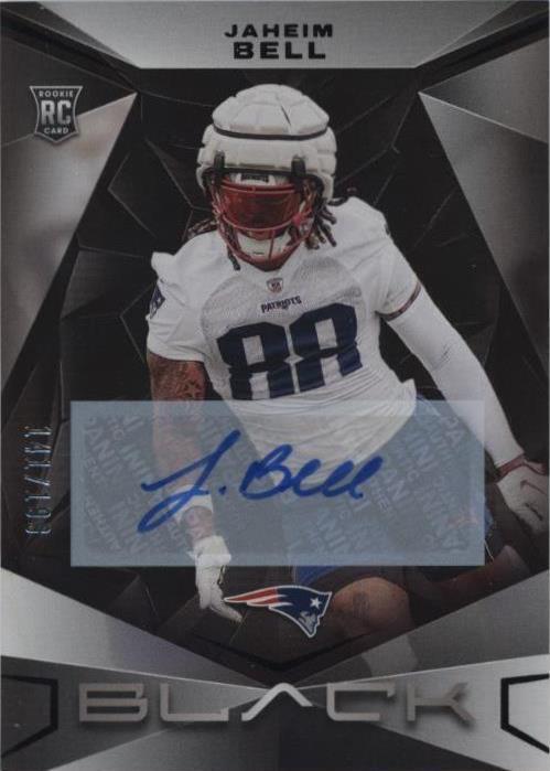 2024 Panini Black - Rookies Jaheim Bell #137 Autographs /199 (AU, RC ...