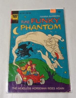 VINTAGE RARE FUNKY PHANTOM 1972 #2 WHITMAN COMIC BOOK | eBay