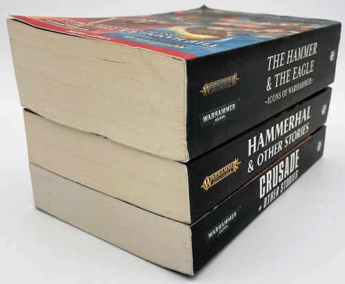 Warhammer 40K & AoS Hammerhal, Crusade, Hammer & Eagle, Lot of 3 ...