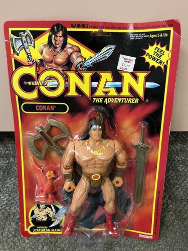* VINTAGE 1992 HASBRO CONAN THE ADVENTURER CONAN ACTION FIGURE NIP *ST ...