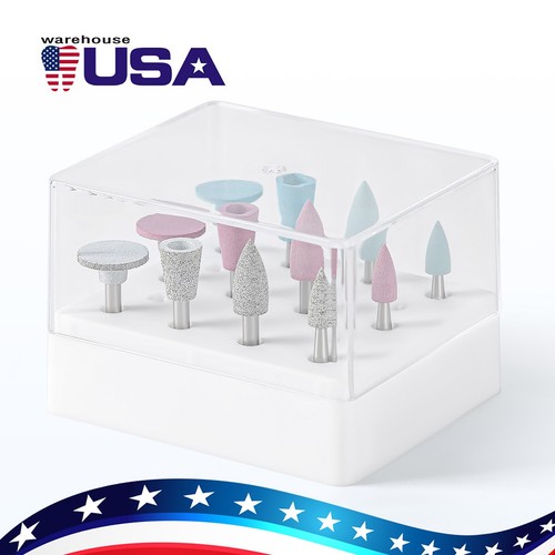 12pcs Dental Silicone Composite Polishing Kit RA Polisher for Contra ...