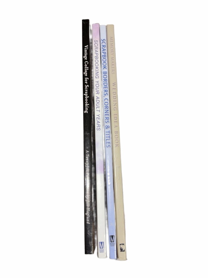 Scrapbooking Book Lot of 4 – Adult Years, Wedding Albums, Vintage ...