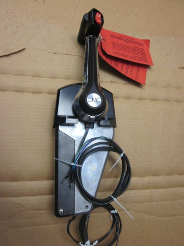 Johnson Evinrude Single Lever Binnacle Mount Remote Control Box With ...
