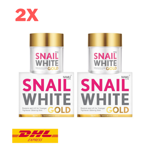 2x Snail White Gold Cream Namu Life Anti-aging Wrinkles Younger Lift ...