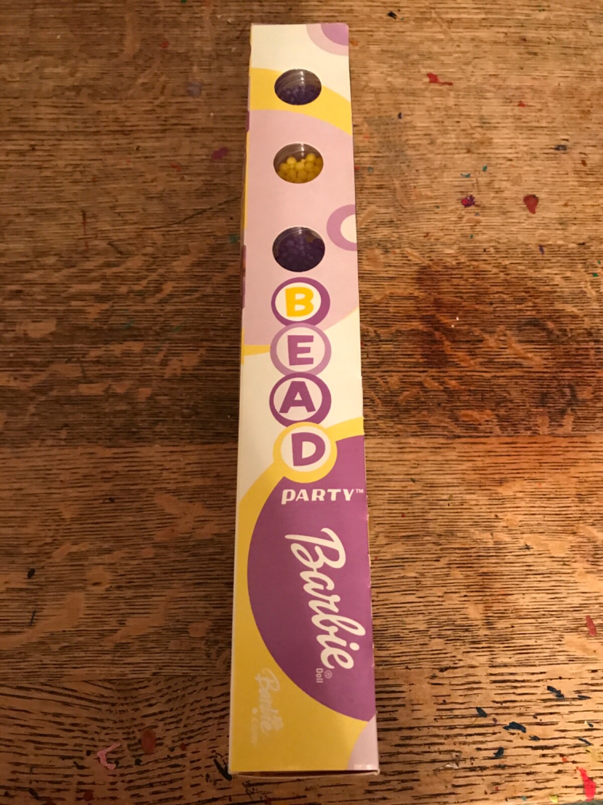 Barbie Bead Party Barbie Doll C3613 Purple Skirt Print Top Blond 2003 ...