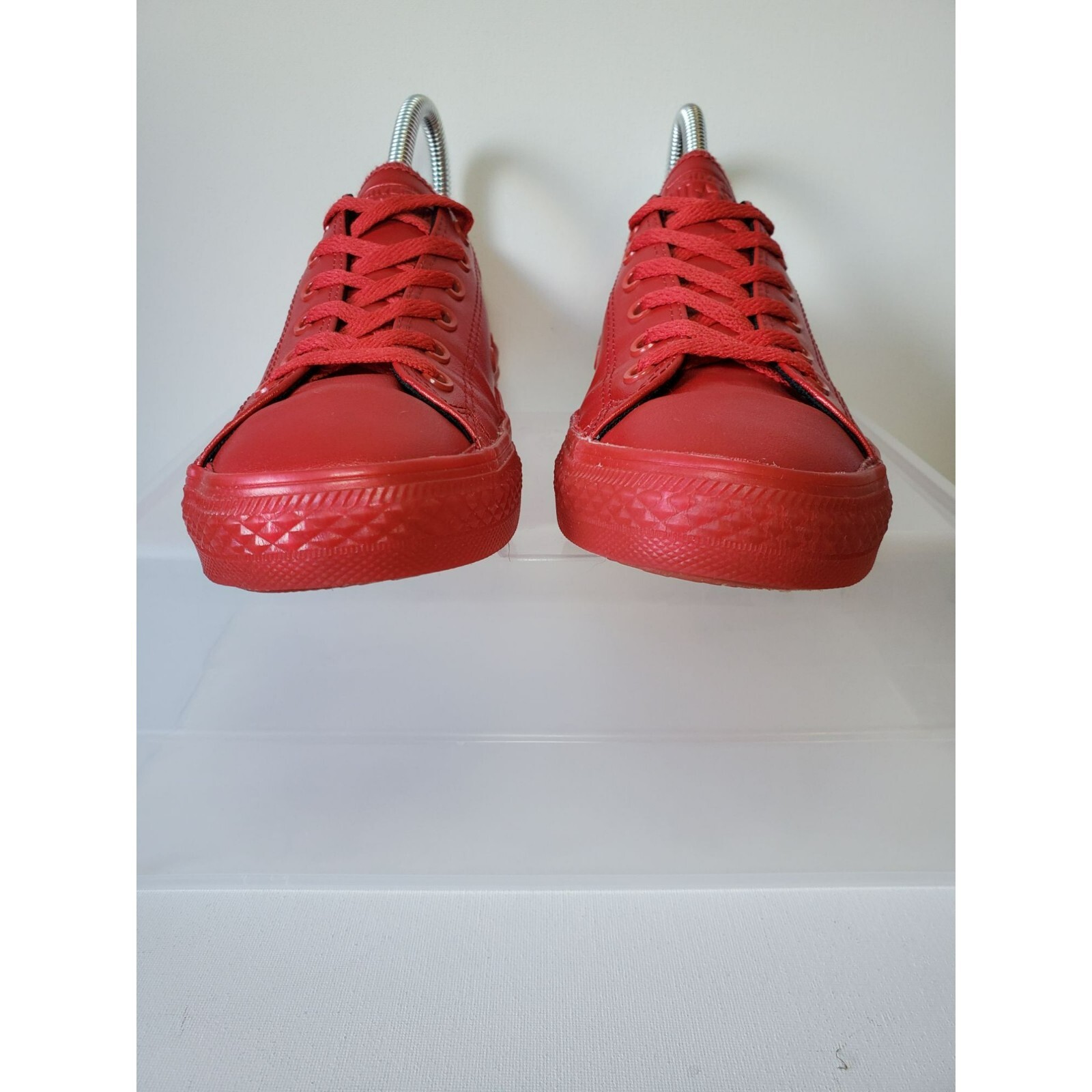 Converse OX Glitter Red Shoes Size 4.5 | eBay