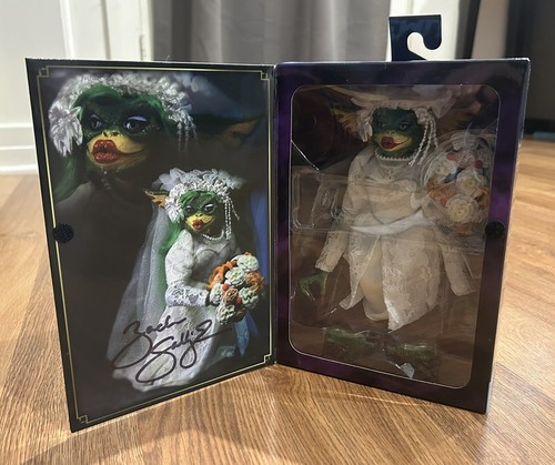SIGNED Gremlins 2 NECA Greta Wedding Toy Zach Galligan (Billy Peltzer ...