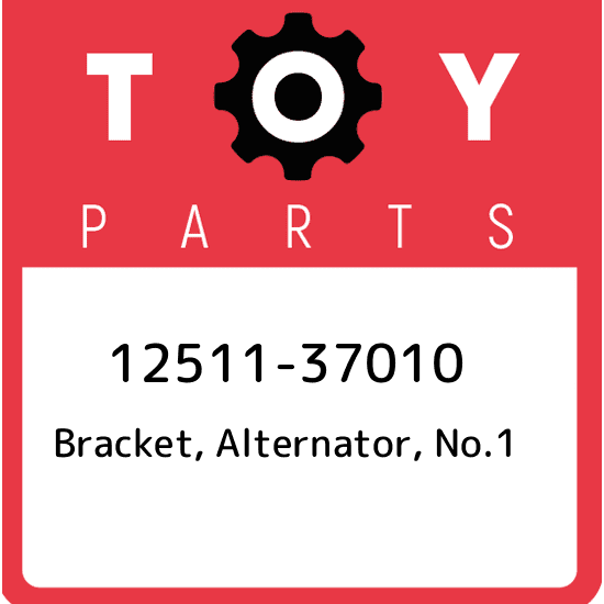 12511-37010 Toyota Bracket, alternator, no.1 1251137010, New Genuine ...