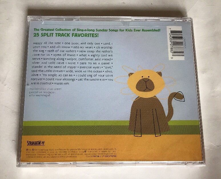 Songs Kids Love to Sing : More Sunday School Songs CD "NEW" 25 SPLIT ...