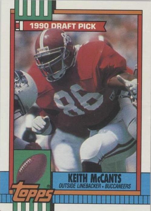 1990 Topps - Keith McCants #399 (RC) for sale online | eBay