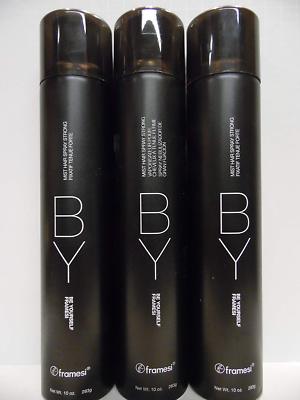 Framesi By Mist Hair Spray Strong (3 Cans Package) 10 Oz Each Can | eBay