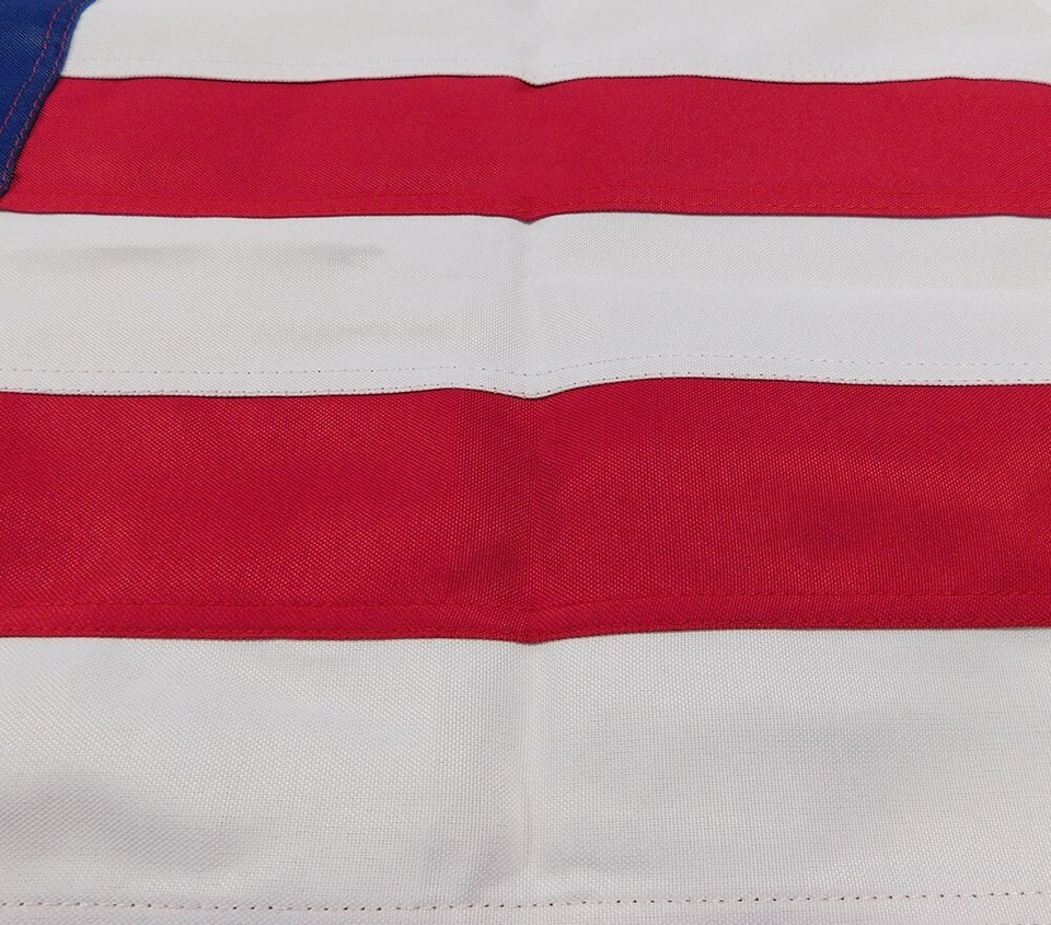 3X5 Hopkinson's 6 Point 3'x5' 600D Synthetic Cotton Embroidered Flag ...