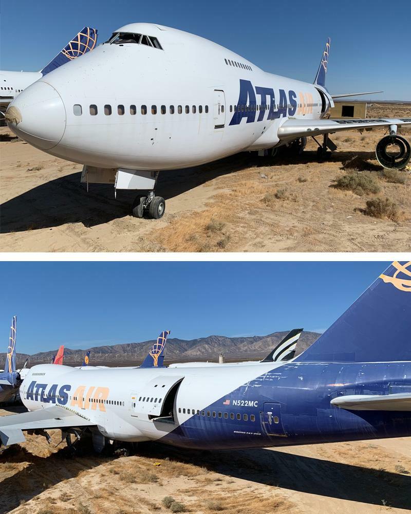 All Aluminum Atlas Air 747