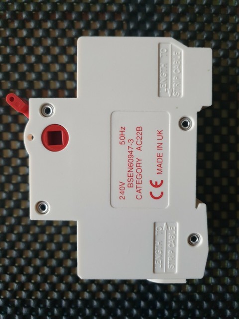 MEM Main Switch 100 Amp Double Pole 100a ASN100 for sale online | eBay