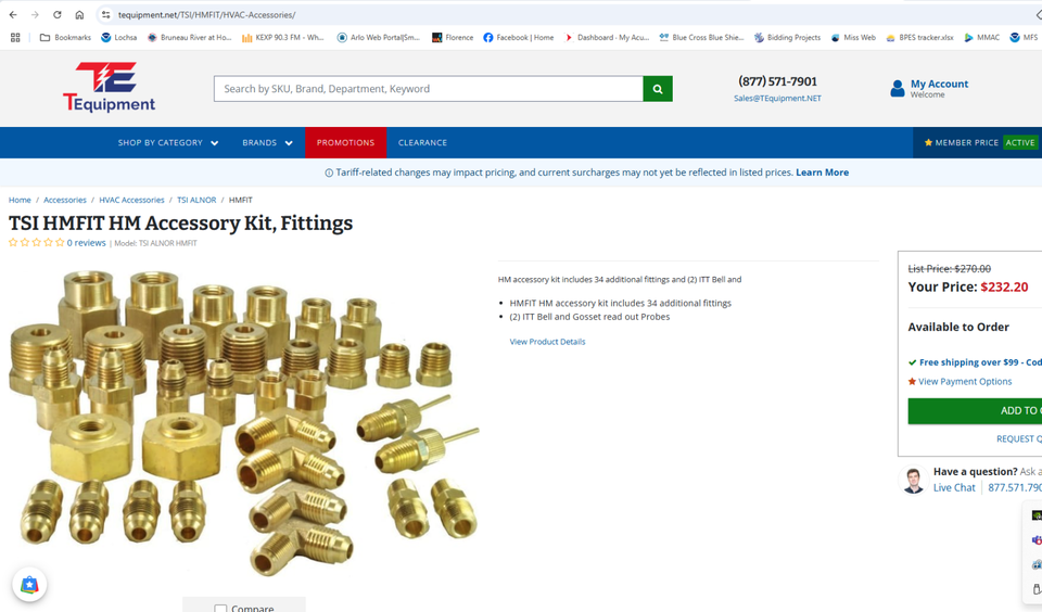 TSI ALNOR HM675 hydronic manometer - brand new unopened | eBay