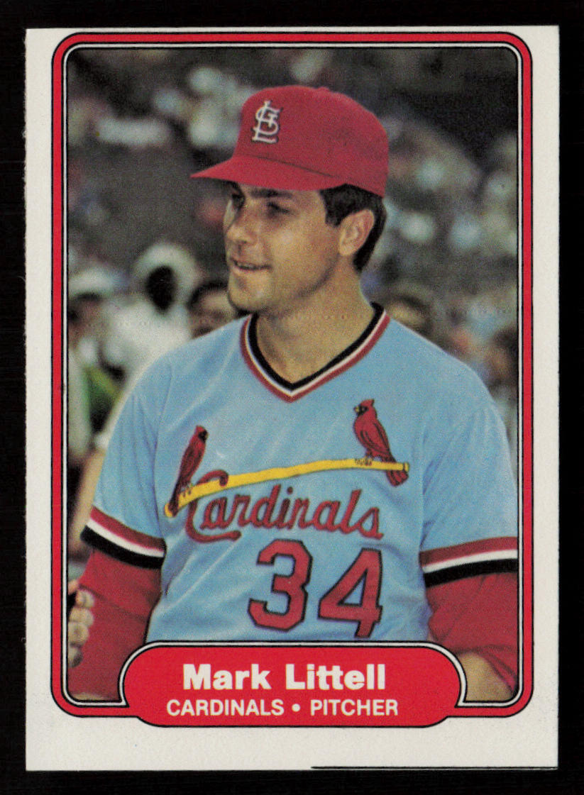 Mark Littell 1982 Fleer #120 St. Louis Cardinals Baseball Card | eBay