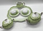 Miniature Seashell And Coral Child’s Porcelain Tea Set For 2 Unmarked ...